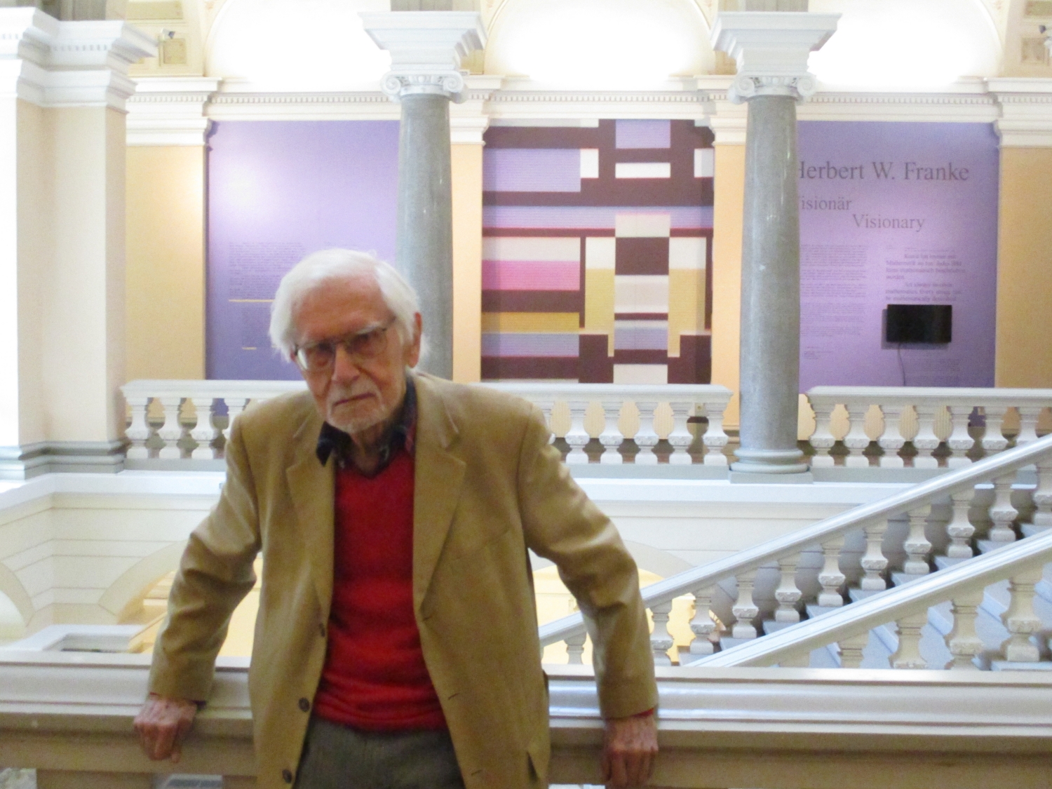 Herbert W. Franke VISIONARY - Opening | art meets science